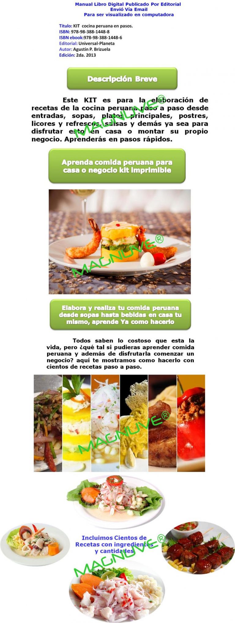 Aprenda Cocina Peruana Paso a Paso Entradas Platos Principales y Postres